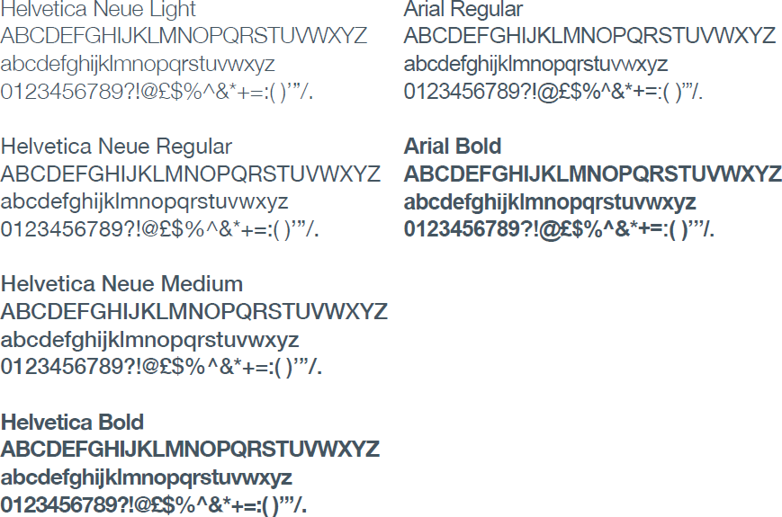 Our typography - Oxford Brookes University